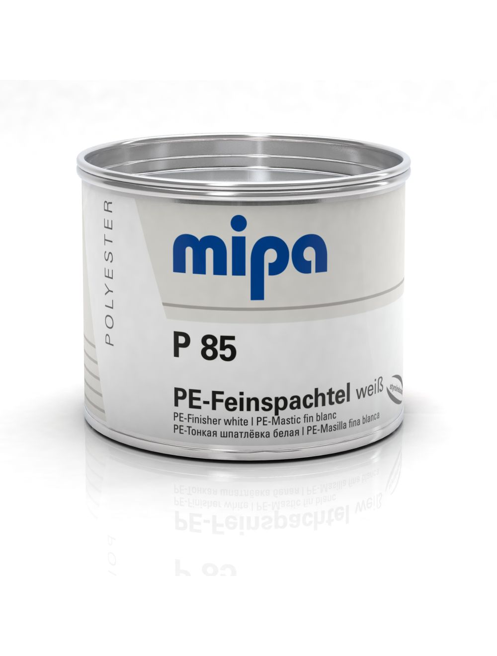 Mipa P 85-PE-Spachtel hochweiss styrolred.250g